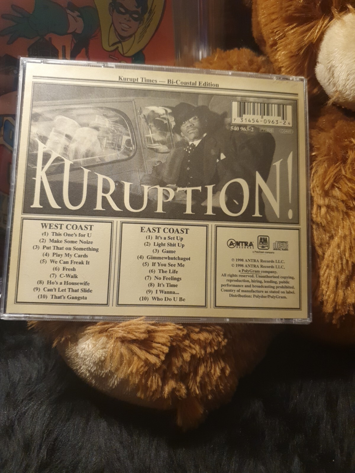 Kurupt - ion (Explicit Version, Parental Advisory, 1998) for sale ...
