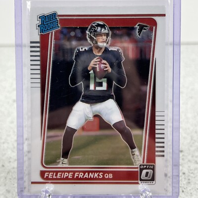 2021 Donruss Optic Rated Rookie Feleipe Franks Rookie Atlanta Falcons ...