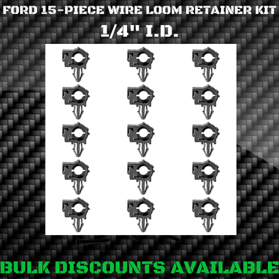 1975-1982 Ford Granada Interior Engine Harness Wire Loom Clip Retainers ...