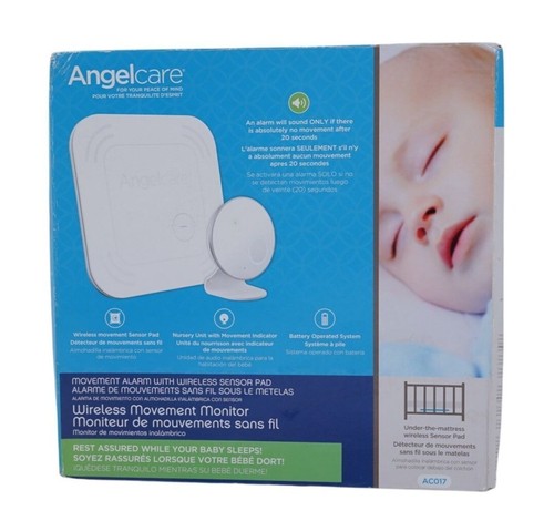 Angelcare AC017 Wireless Baby Movement Monitor – Cordless Under ...