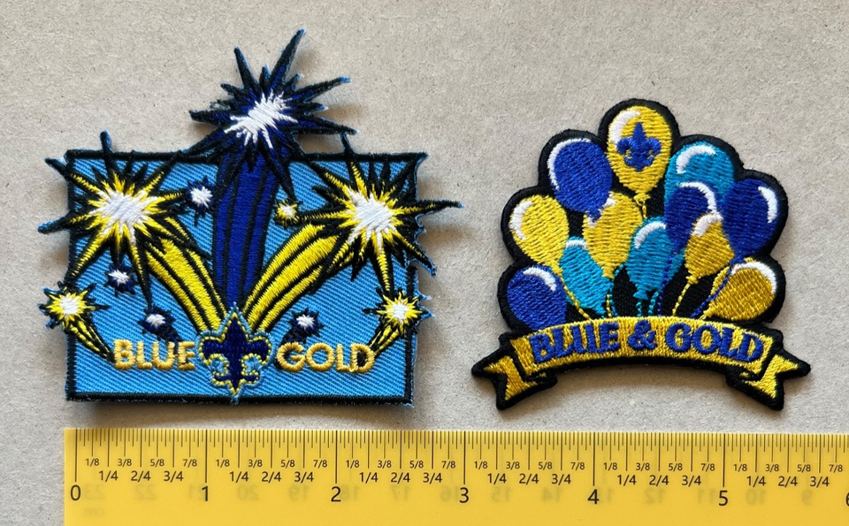 NEW Cub Scouts Blue and Gold Patches Emblems SET BSA Scouting America ...