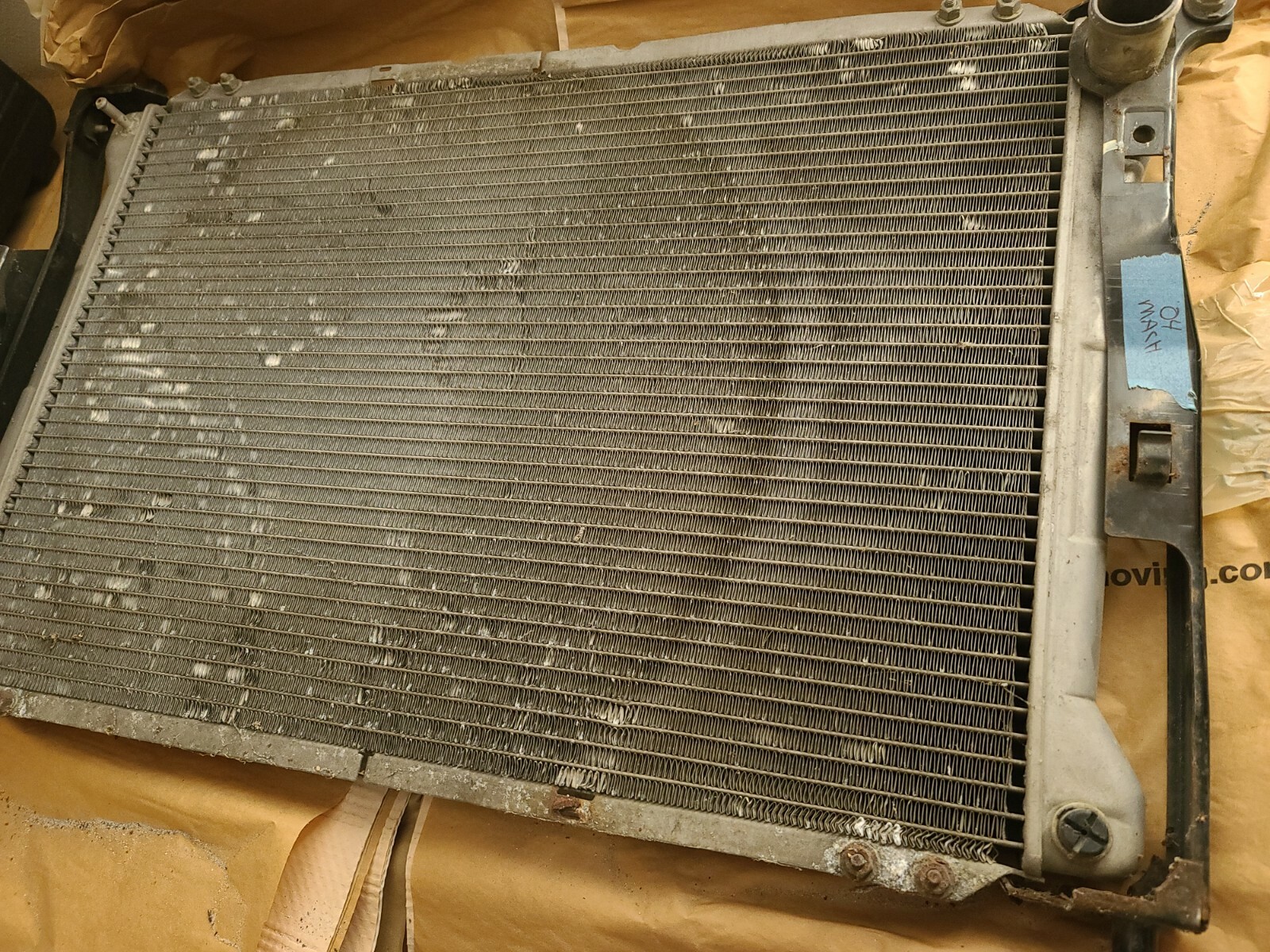 2003 2004 03-04 FORD MUSTANG COBRA SVT MACH 1 RADIATOR 8 CYLINDER OEM ...