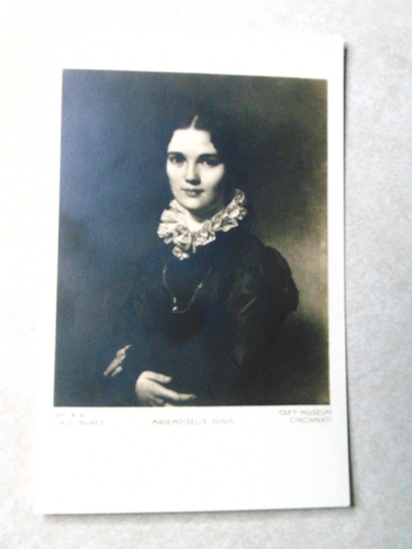 K1197 Postcard Mademoiselle Gonin Taft Museum Cincinnati OH Ohio JAD ...