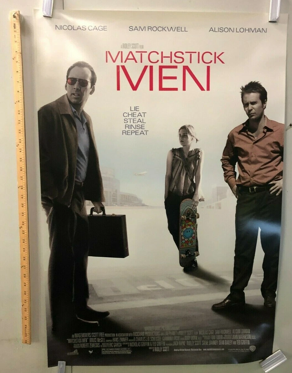 Matchstick Men Poster