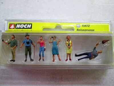 15472 Noch HO 6 Tourist Characters With Accessories As Per Photo Scale ...