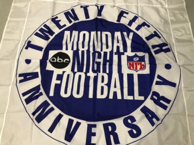 ABC Sports Monday Night Football 25th Anniversary Banner Cap Hat NBC ...