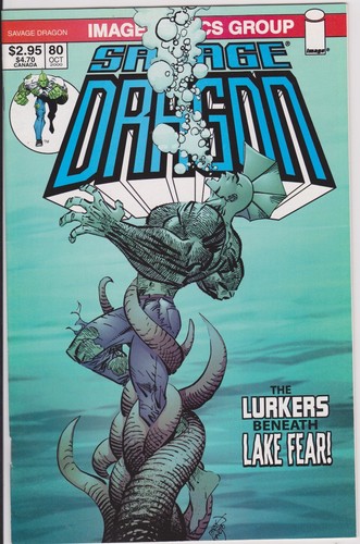 Savage Dragon Issue #80 Comic Book. Eric Larsen. Superhero. Police ...