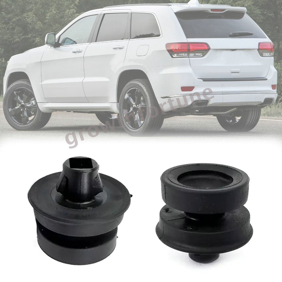 2Pcs Front Rear Door Bumper Rubber Buffer For 2014-2022 Jeep Cherokee ...
