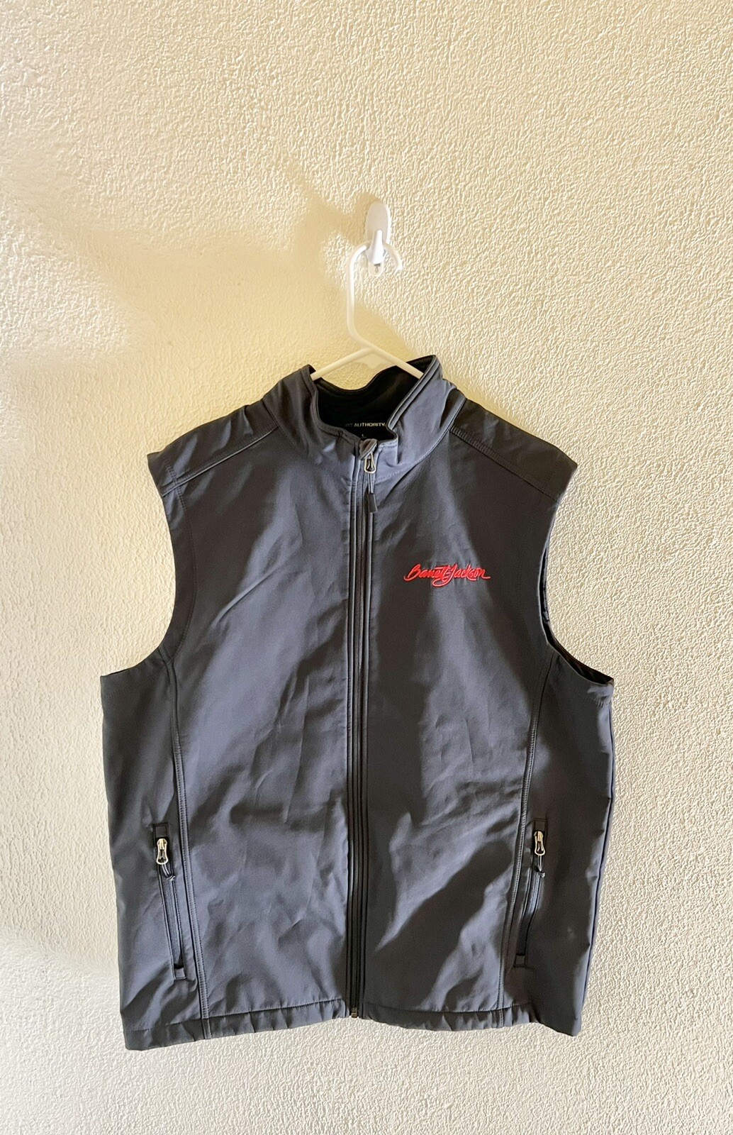 Barrett Jackson Auto Cars Show Jacket Vest Size Large… - Gem