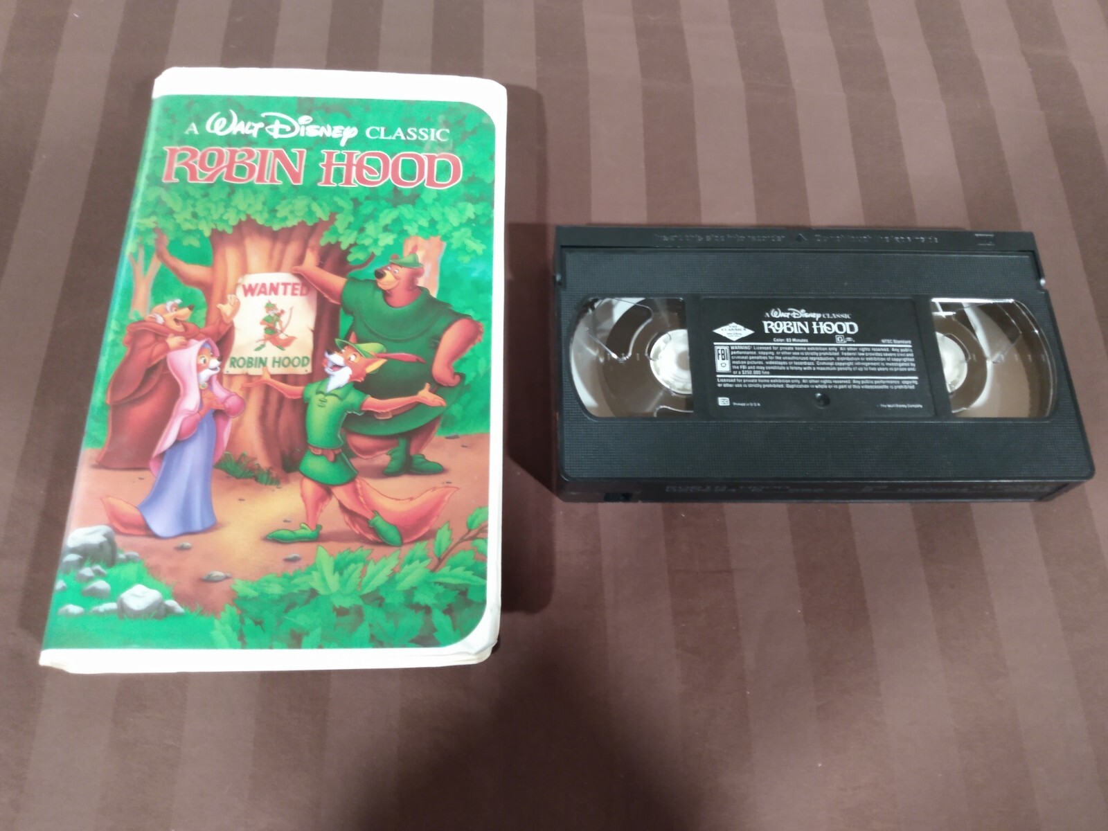 Vintage Disney Classic "Robin Hood" VHS Movie 1986 717951189035 | eBay