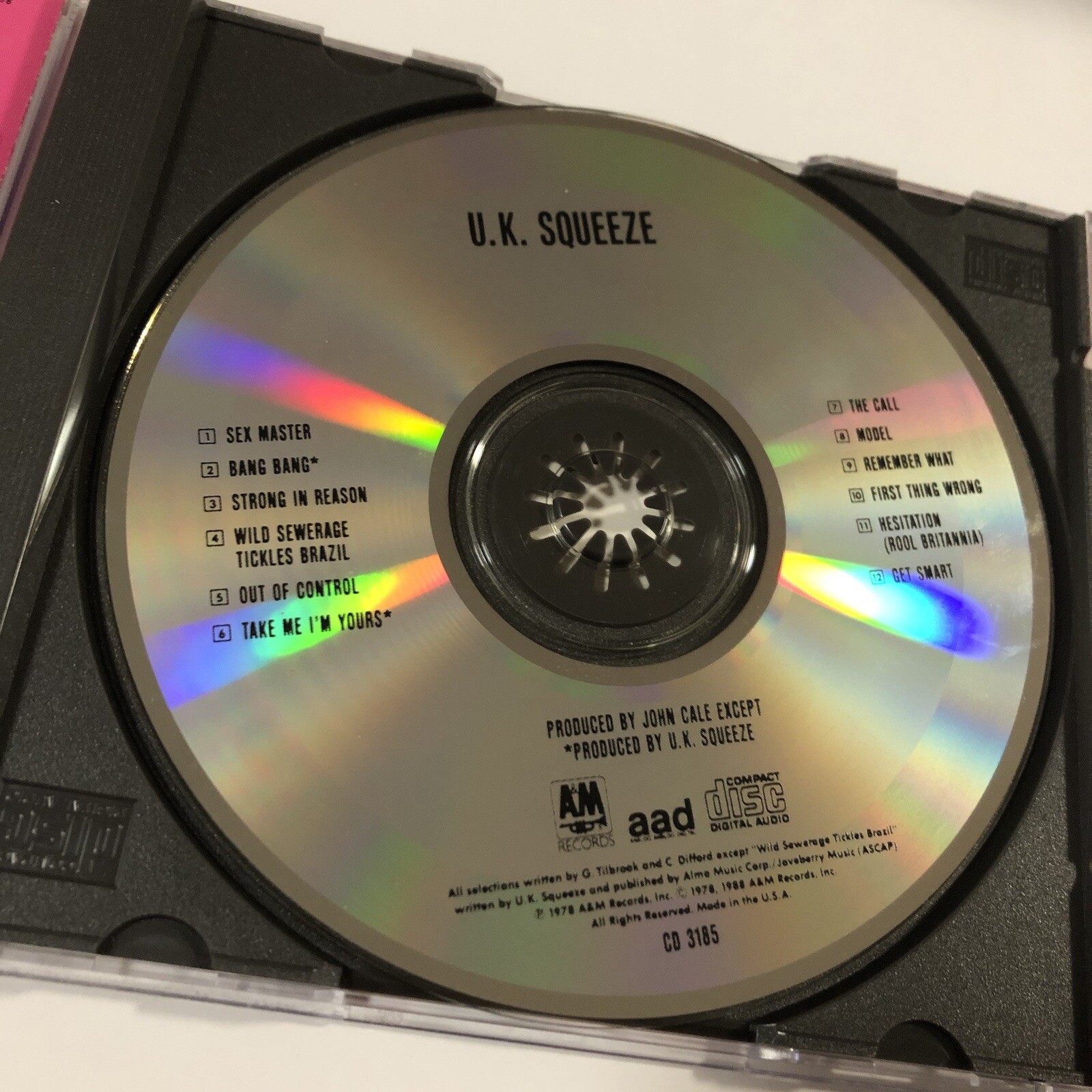 U.K. Squeeze - Self-titled CD 75021318526 | eBay