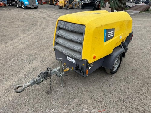 2018 Atlas Copco XAS88 KD8 IT4 177 CFM Towable Air Compressor Kubota ...