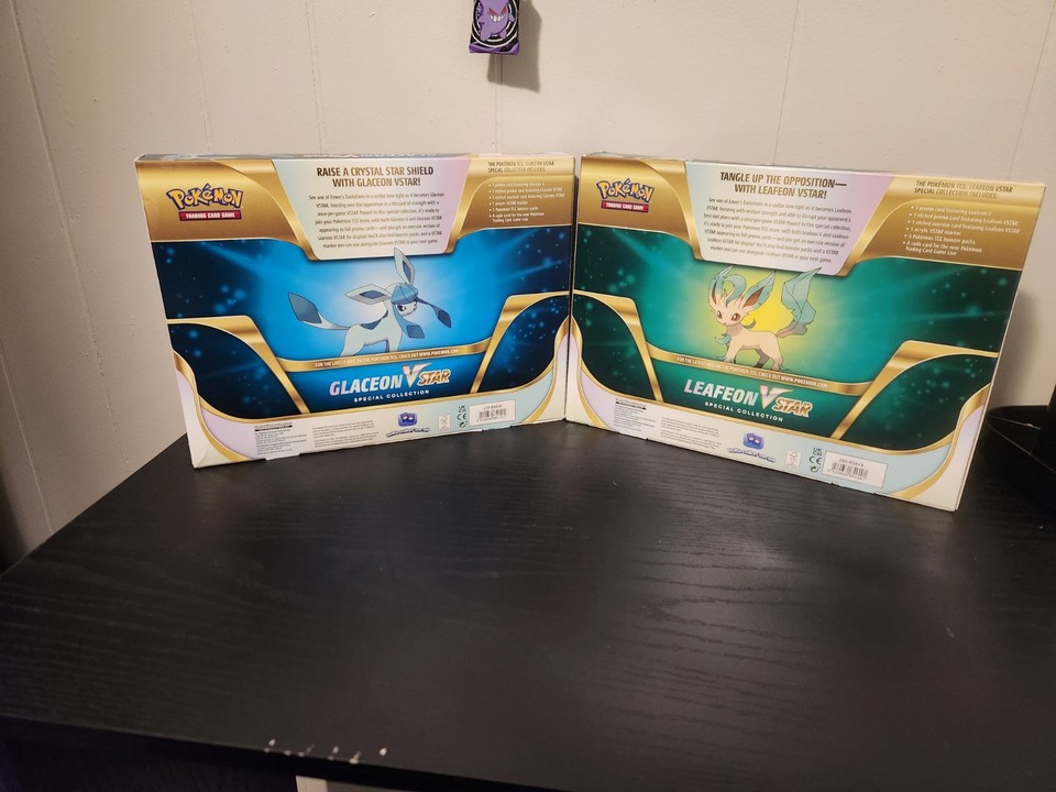 Pokémon Leafeon VStar Special Collection Sword & Shield Box Sealed | eBay
