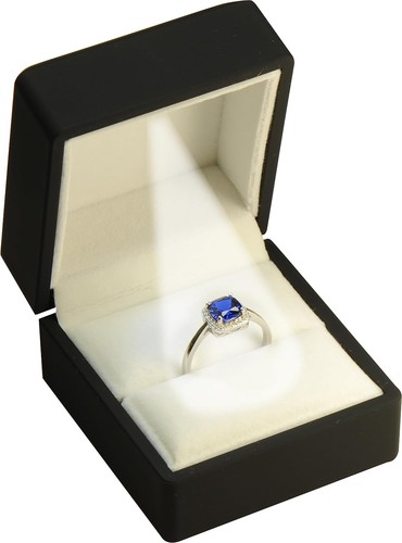 LED Black Ring Box for Proposal, Wedding, Box(Classical) | eBay