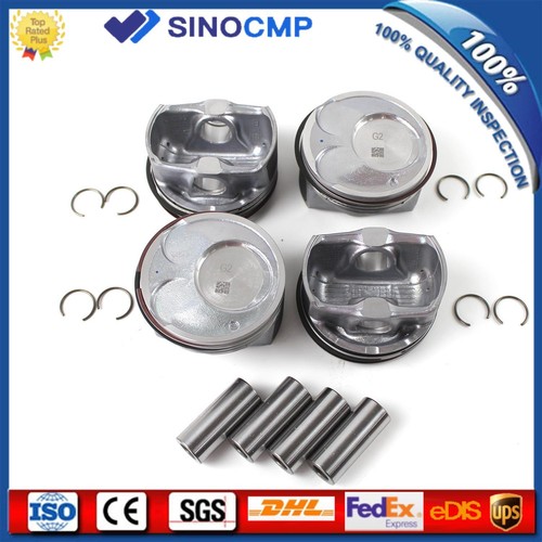 4x G4NC Piston &Rings Set 23041-2E210 For Kia Soul Forte5 Forte Koup 2 ...