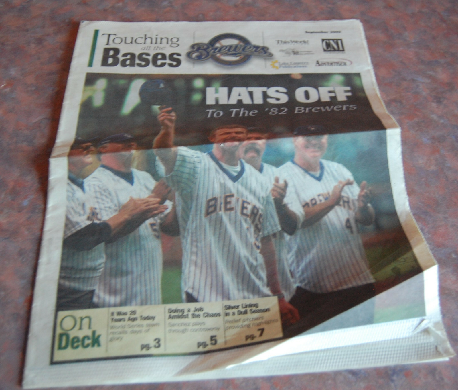 Summer 2022 issue of Touching All Bases Newspaper Robin Yount | eBay