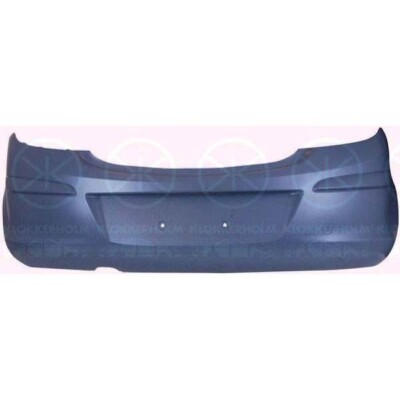 Vauxhall Corsa D 2007-2014 New Rear Bumper 2AU Star Silver 3 | eBay UK