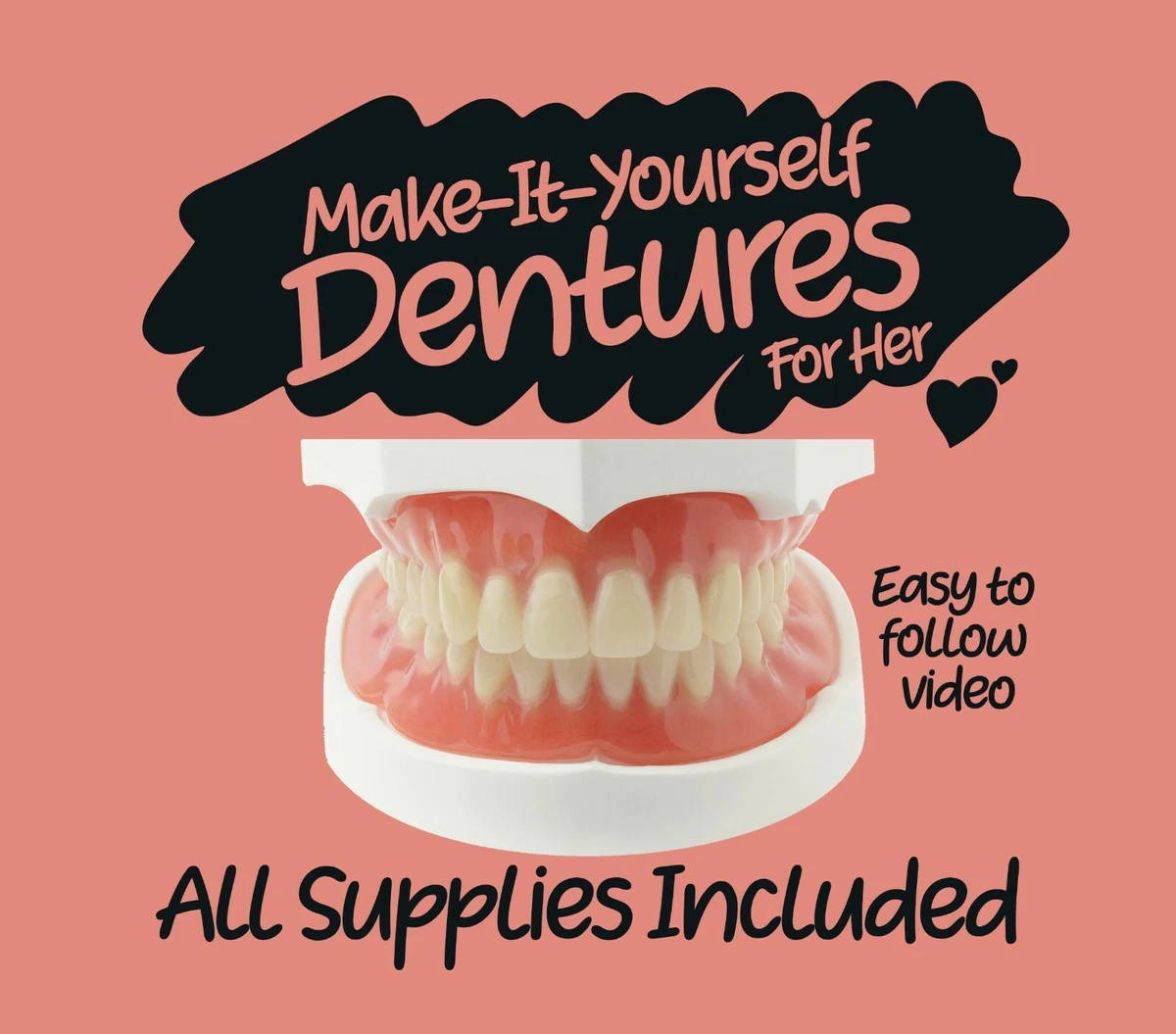 Make Your Own False Teeth Kit