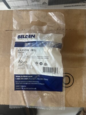 Belden Cat6 Jacks (BLUE) Keystone AX101326 (cat6+) Keyconnect Module | eBay