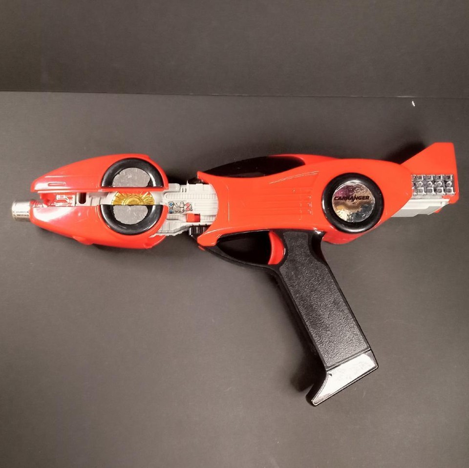 Power Rangers TURBO Carranger DX Auto Blaster & Car Navic set BANDAI ...