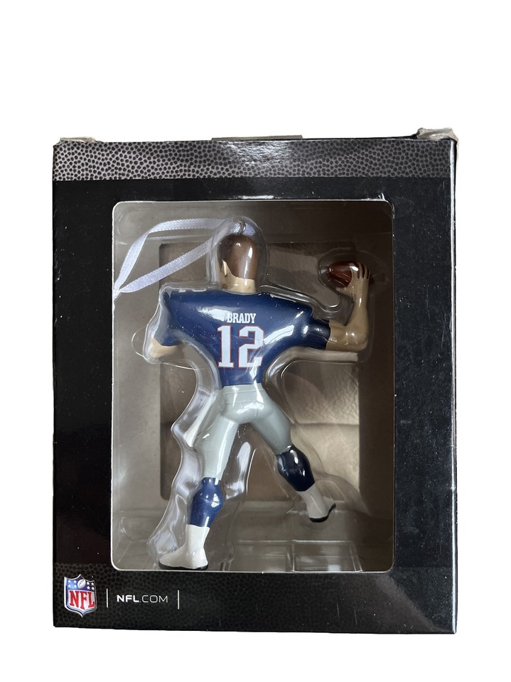 TOM BRADY Christmas Ornament 2017 Hallmark New England Patriots RARE ...