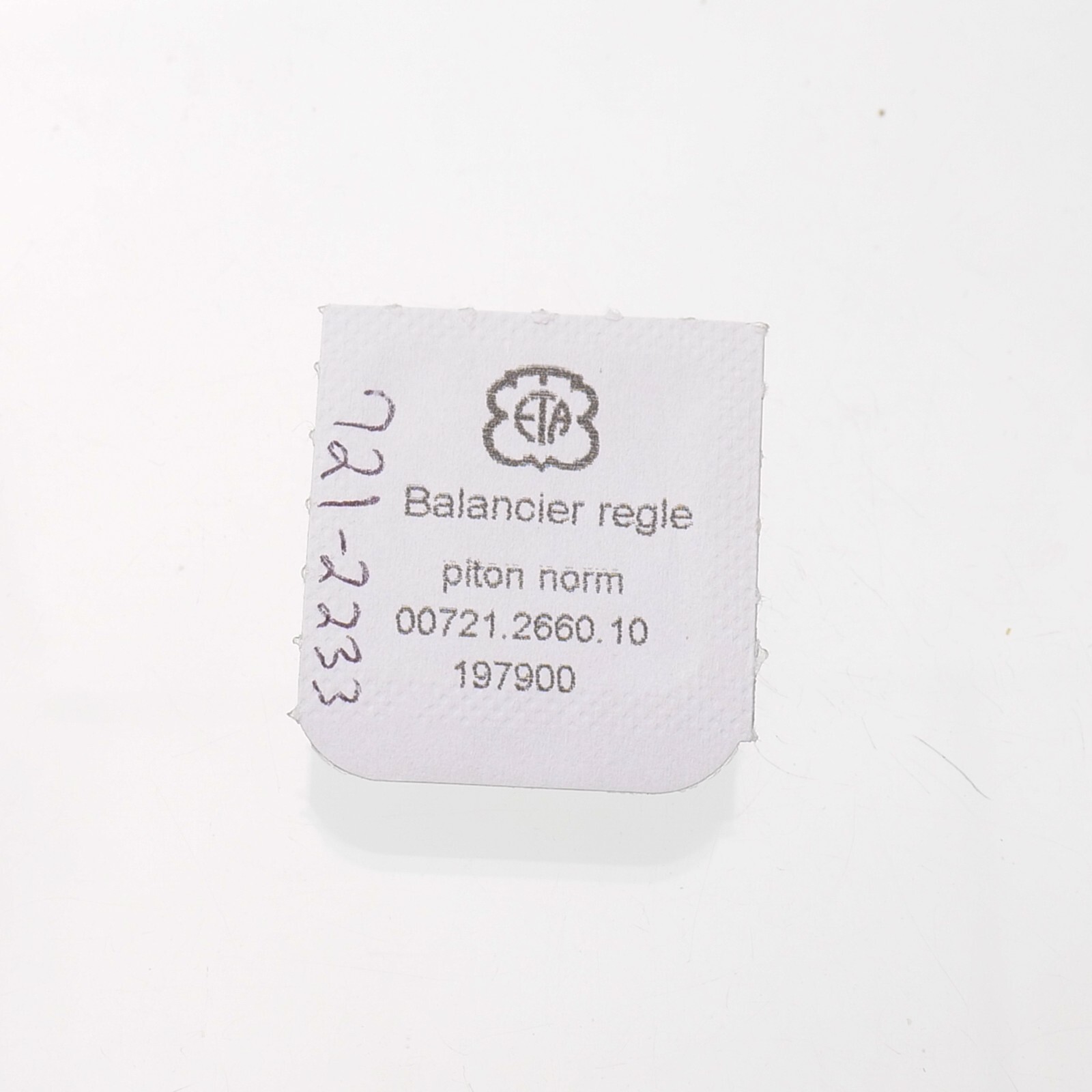 ETA 2660 Bestfit 721/2233 Balance Complete Watch Part New Stock ...