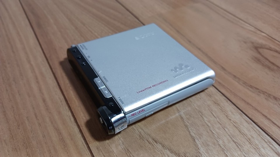 SONY MZ-RH1 MiniDisc Walkman HI-MD Recorder Player Silver | eBay