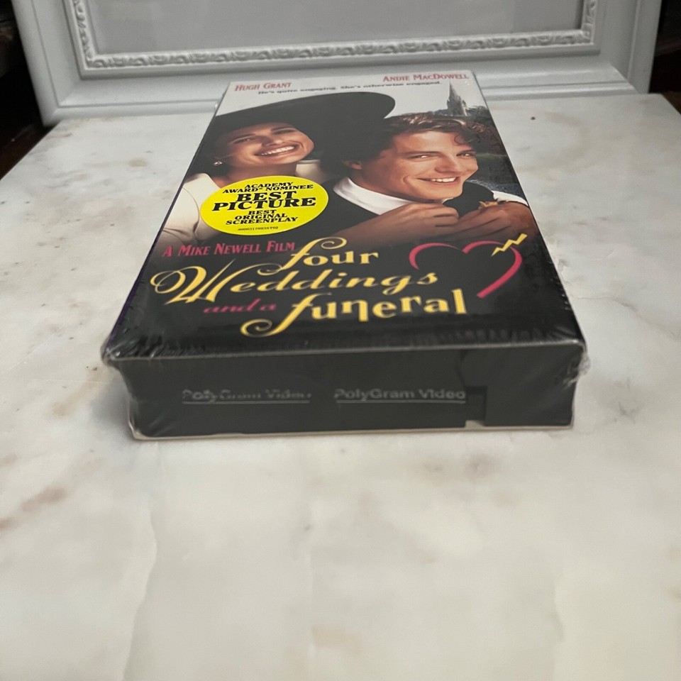 Four Weddings and a Funeral (VHS, 1994) 780063176934| eBay