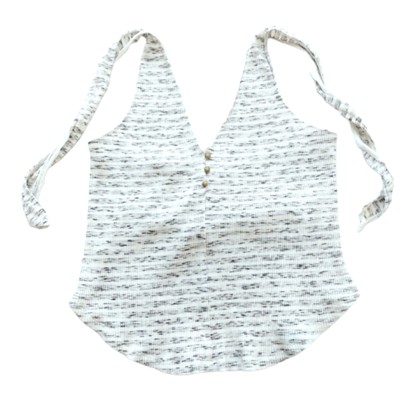 Pilcro ANTHRO Henley Gray Halter Top Women's Size XL | eBay