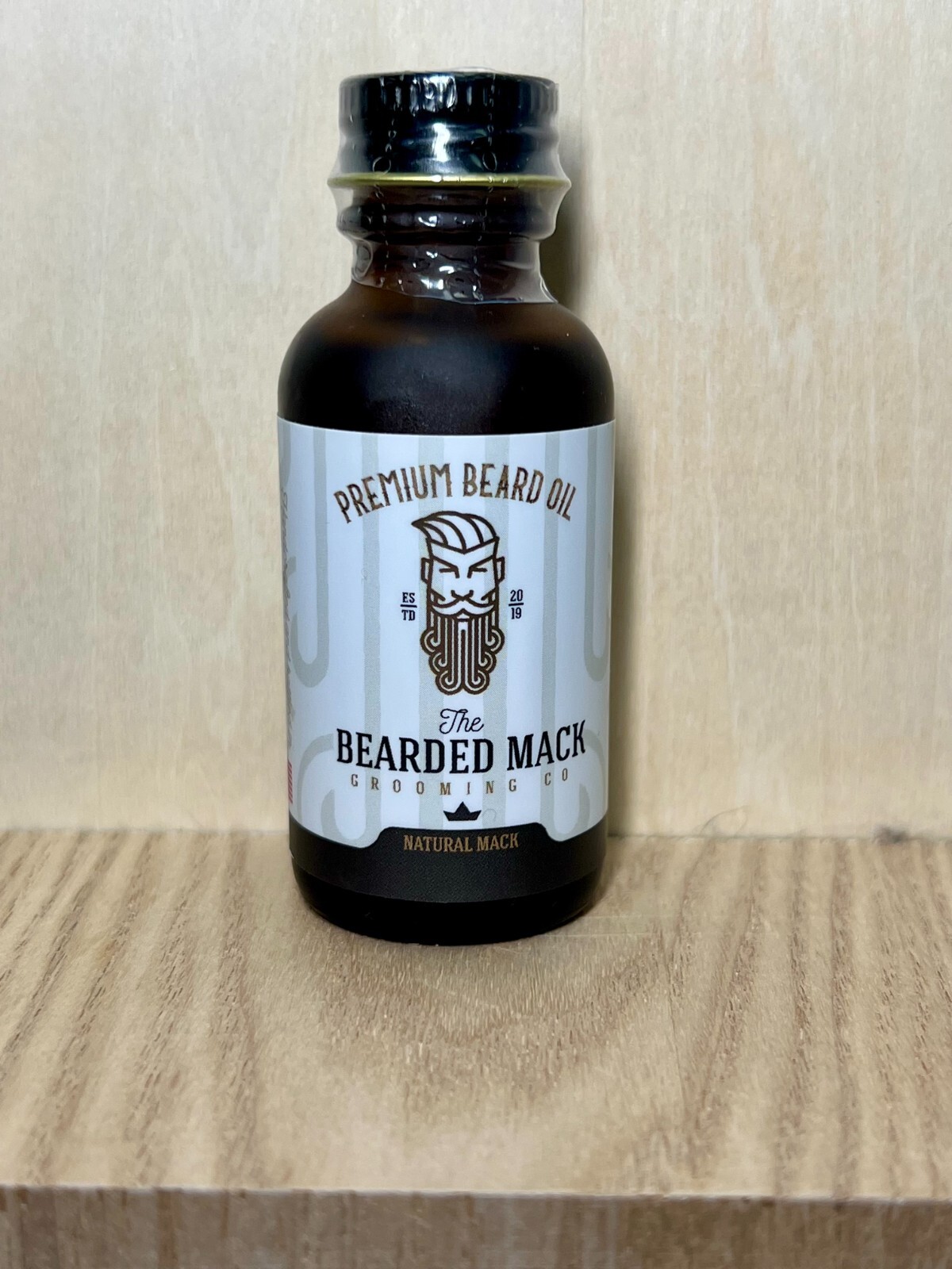 The Bearded Mack Natural Mack Beard Oil 1oz | eBay