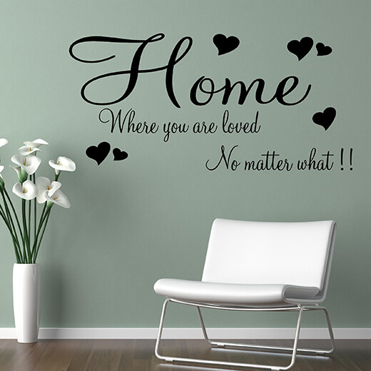Family Wall Sayings Decor