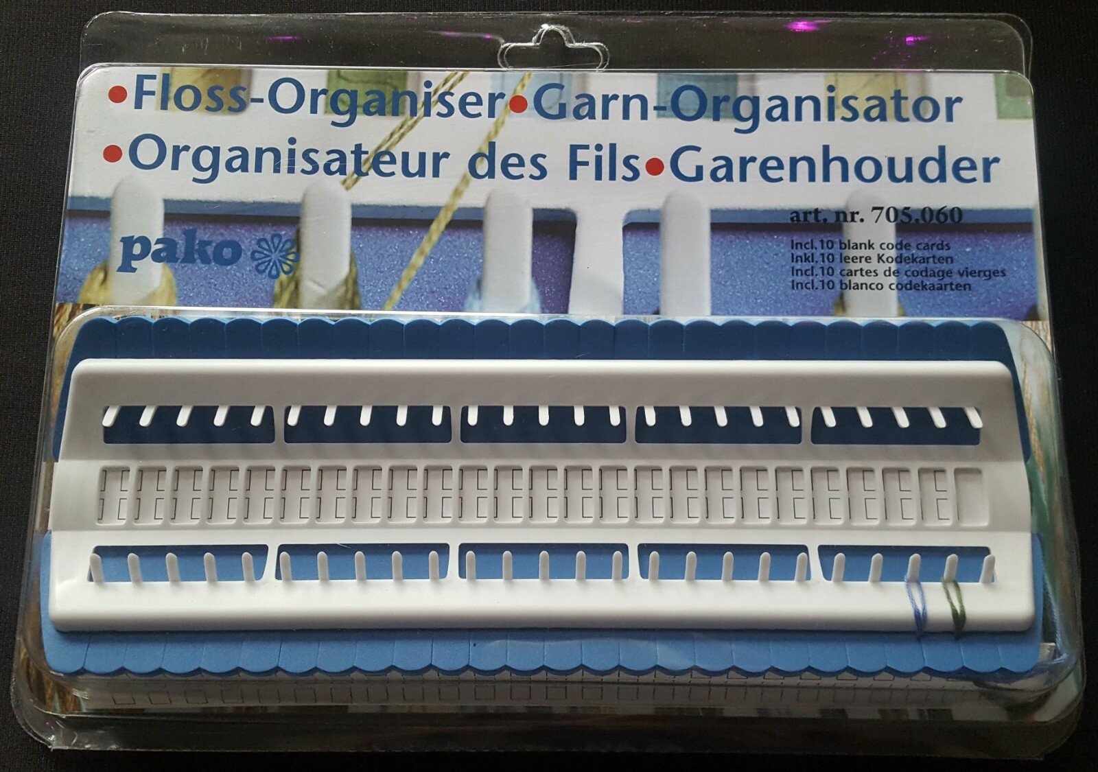 PAKO Floss Organizer 4 By 11 By 1 Inch - NEW | eBay