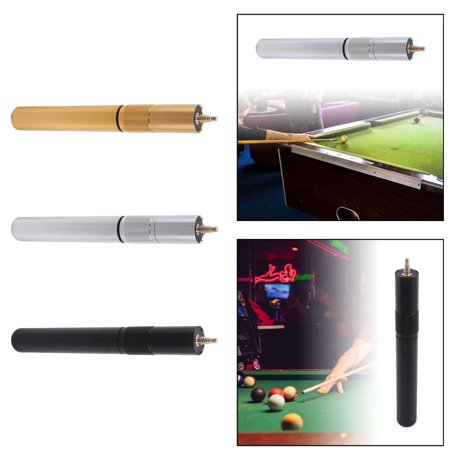 Telescopic Pool Cue Extender Cue End Lengthener for Snooker Beginners ...