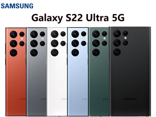 New Samsung Galaxy S22 Ultra 5G SM-S908U 128GB/512GB/256GB Smartphone ...
