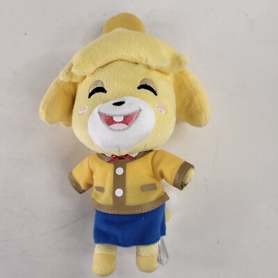 Animal Crossing New Leaf Smiling Isabelle 9" Plush Stuffed Animal Toy ...
