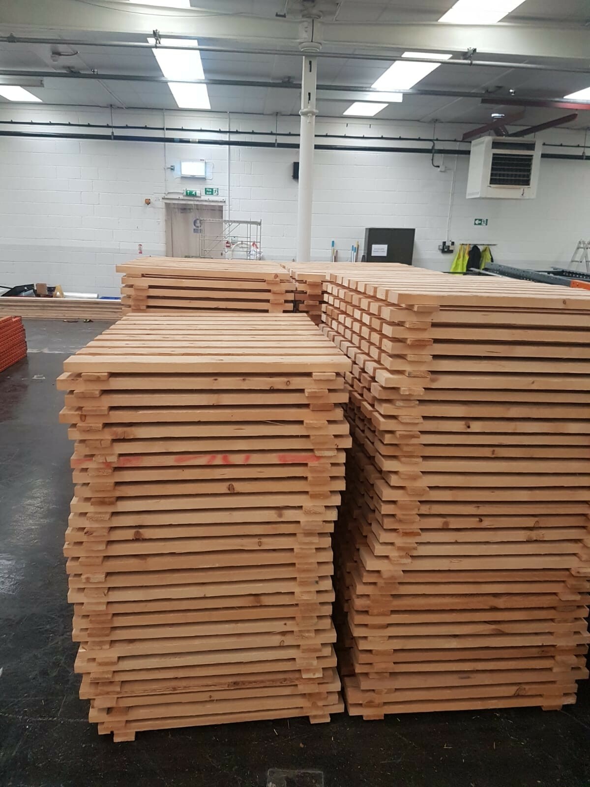 Pallet Racking Slatted Decking Boards Wood 900mm x 1320mm | eBay UK