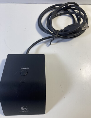 Black Logitech Wireless USB Computer Keyboard & Mouse Receiver C-BT44 ...