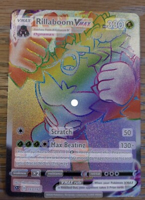 Shiny Rainbow Charizard Vmax, Rainbow Lapras Vmax, Rainbow Rillaboom ...