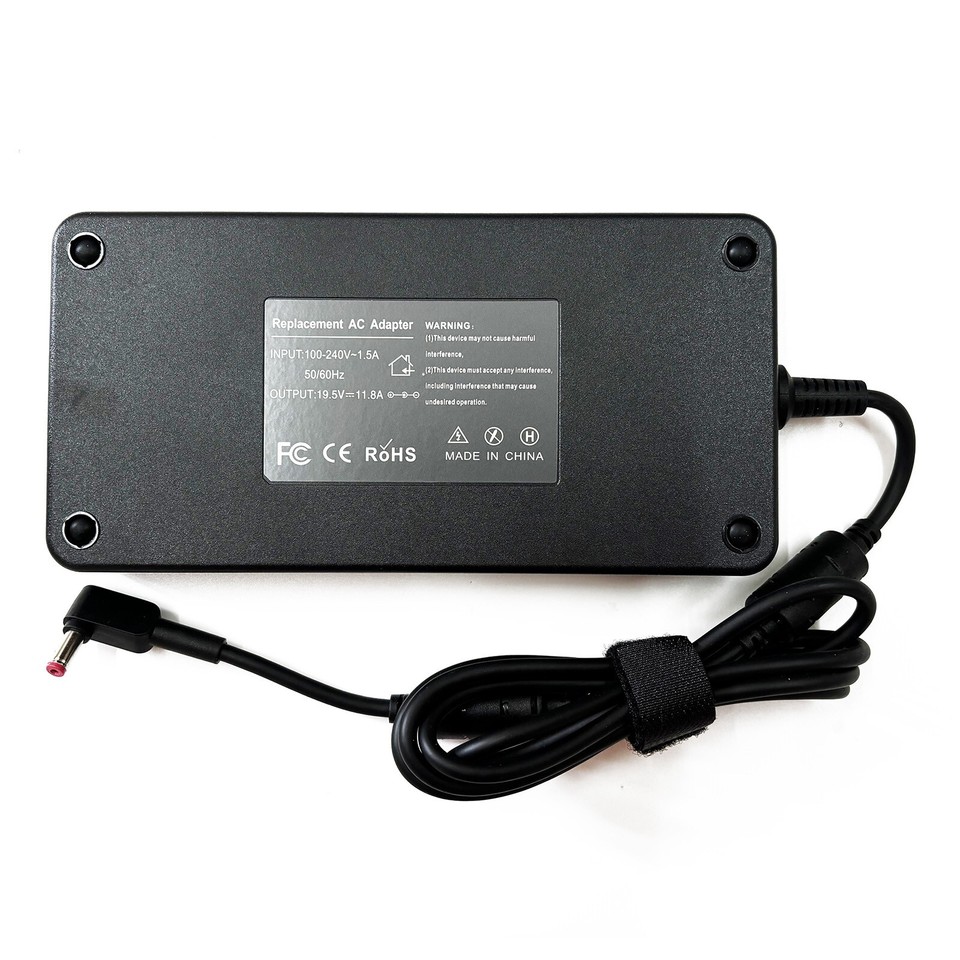 19.5V 11.8A Laptop Ac Adapter Charger for Acer Predator Helios 300 ...