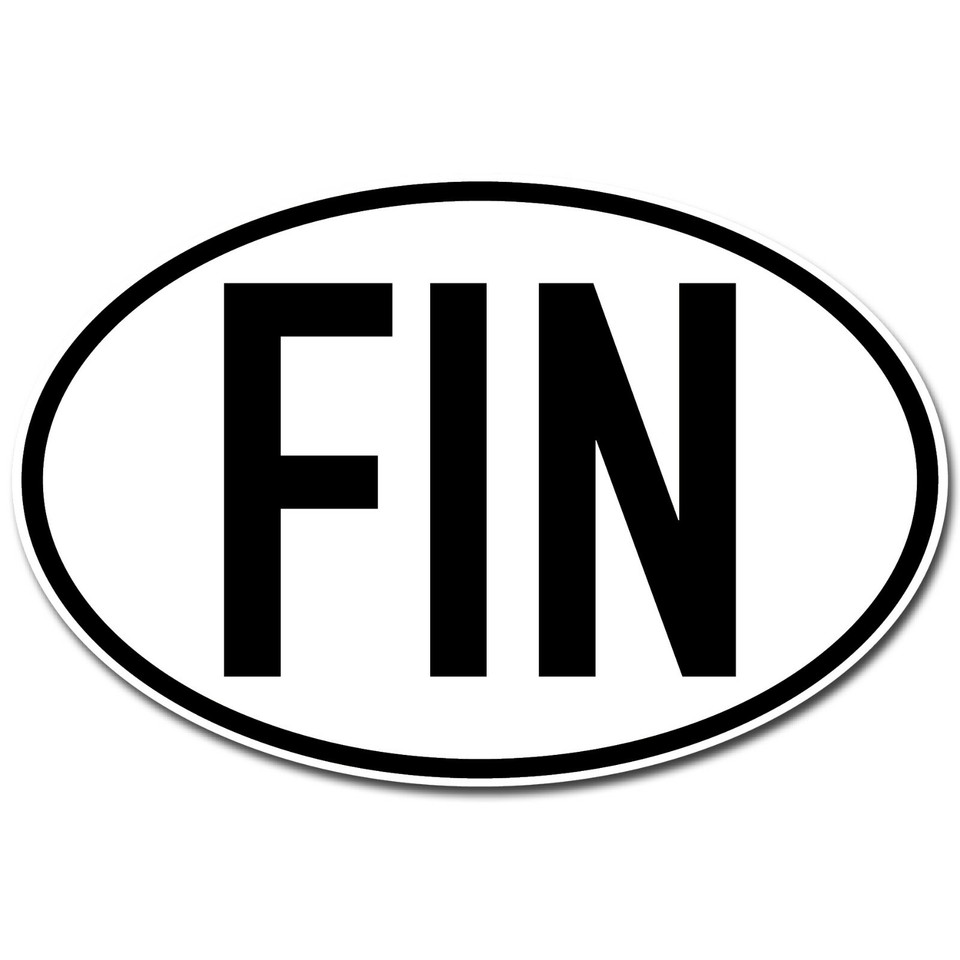 Pinna Adesivo Finlandia Contrassegno Paesi Indicatore Paese ...
