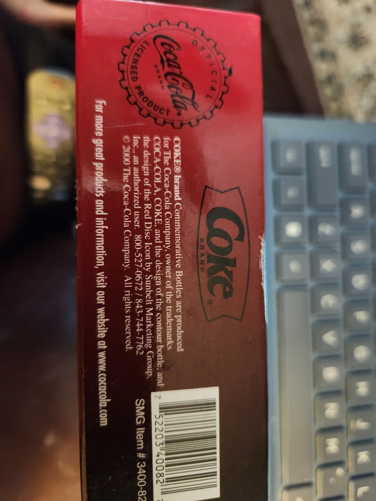 RARE Coca Cola 100th Anniversary Miniature Bottle Set #712 Of 5000!! | eBay