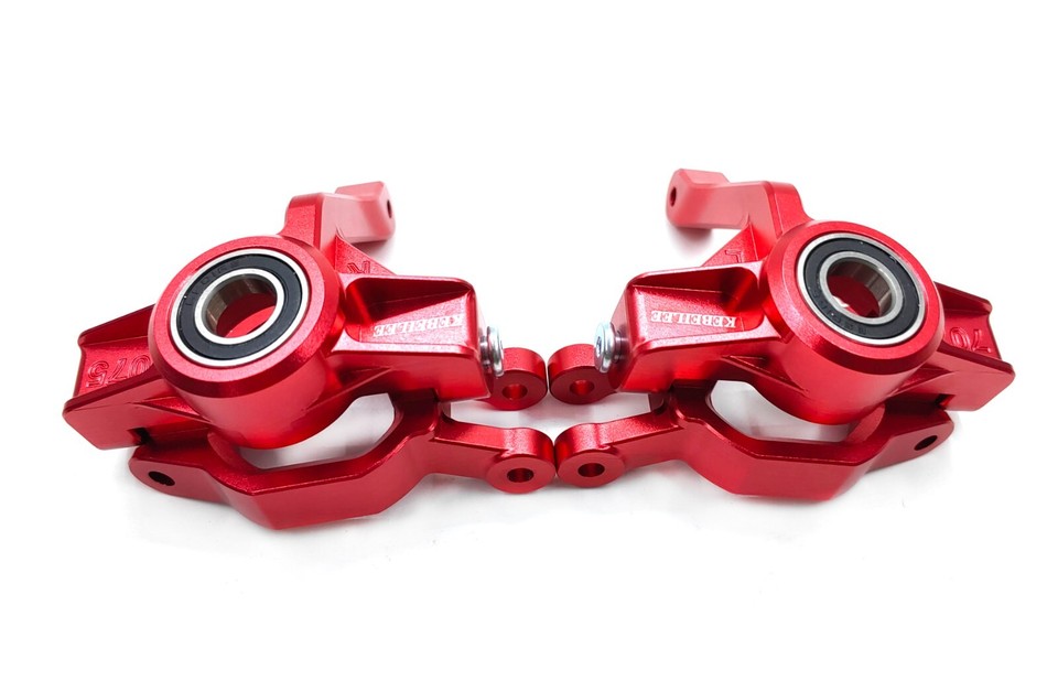 KEBEILEE CNC Alu7075 Front steering hub spindle L&R+C Hub For LOSI DBXL ...