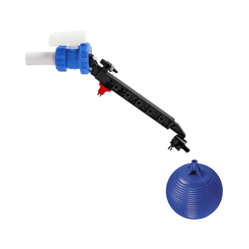 Fluidmaster Delchem Toilet Cistern Side Inlet Fill Valve & FLOAT (B801A ...