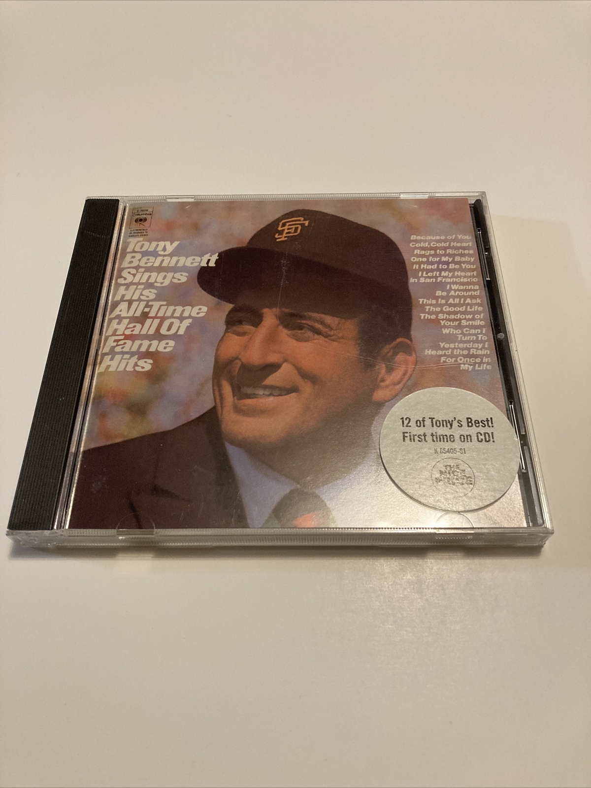 Sings His All-Time Hall of Fame Hits by Tony Bennett (CD, Oct-1997 ...