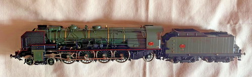 LEMACO Ho 241 D 66 SNCF ref HO-077/1, caisse verte, tender charbon | eBay