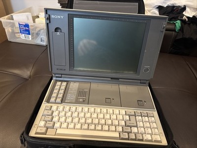 Sony Smc 210 Laptop 1980s Rare! Untested | eBay