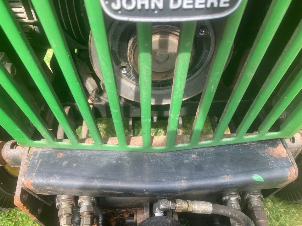 John Deere Model 318 tractor with plow & Onan P218G engine | eBay