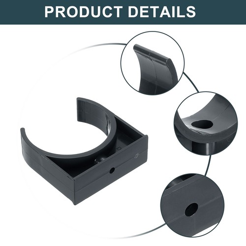 2Pcs PVC Water Pipe Clamps Clips, U-Shaped Holder Buckles for 75mm OD ...