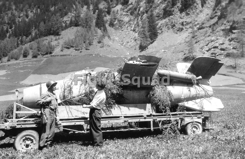 WW2 Picture Photo German Nazi Bachem Ba 349 Natter first vertical-take ...