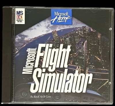 Microsoft Flight Simulator for MS-DOS (PC, 1995) Original Microsoft ...